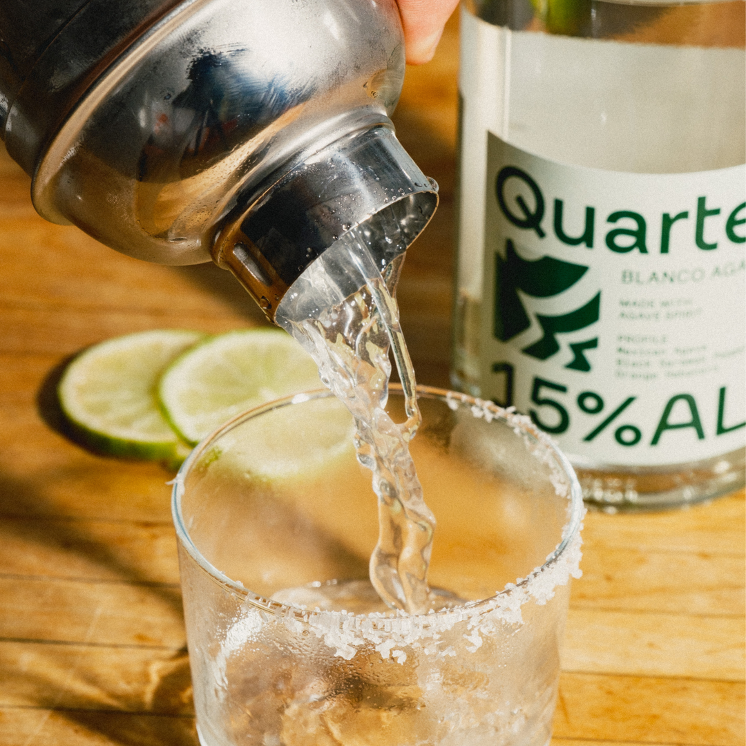 Quarter Proof Blanco Agave Spirit